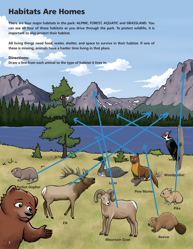 Answer Keys-Activity Pages - Glacier National Park (U.S. National Park ...