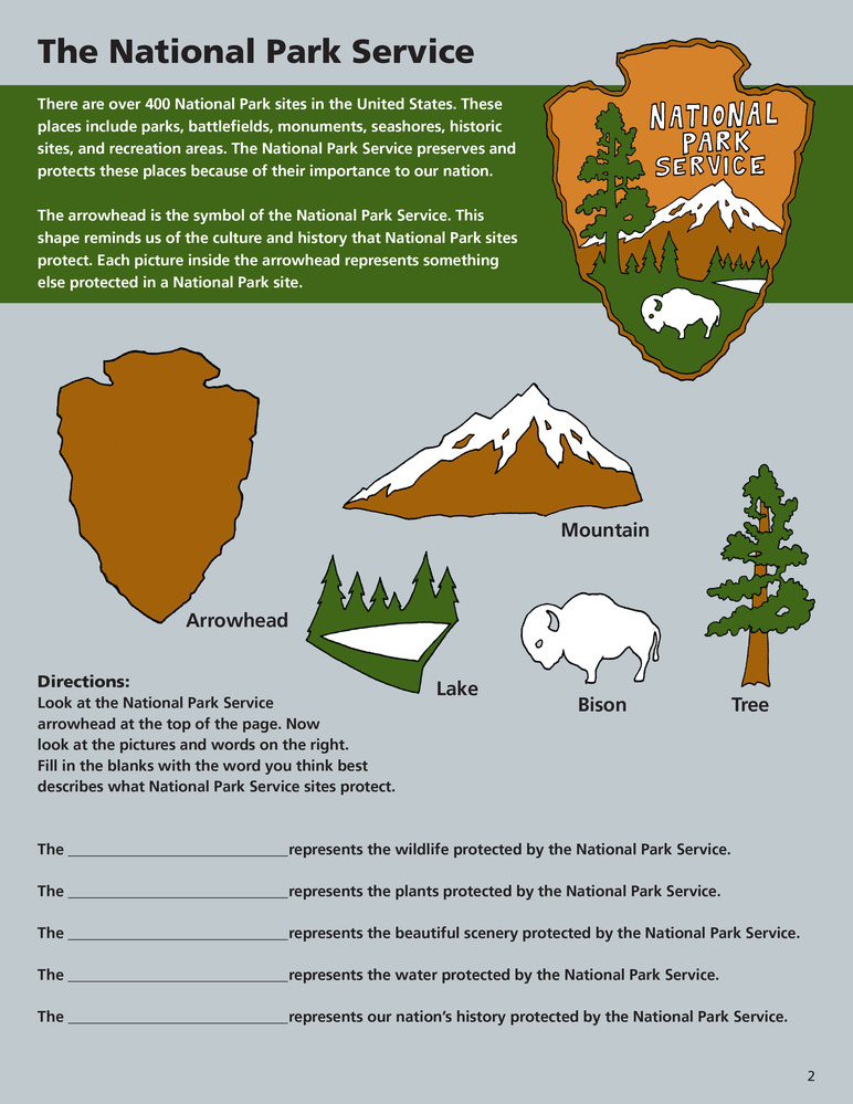 Activity and Coloring Pages - Glacier National Park (U.S. National Park ...
